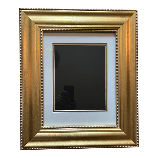 2000s Traditional Golden Wood Frame | Chairish