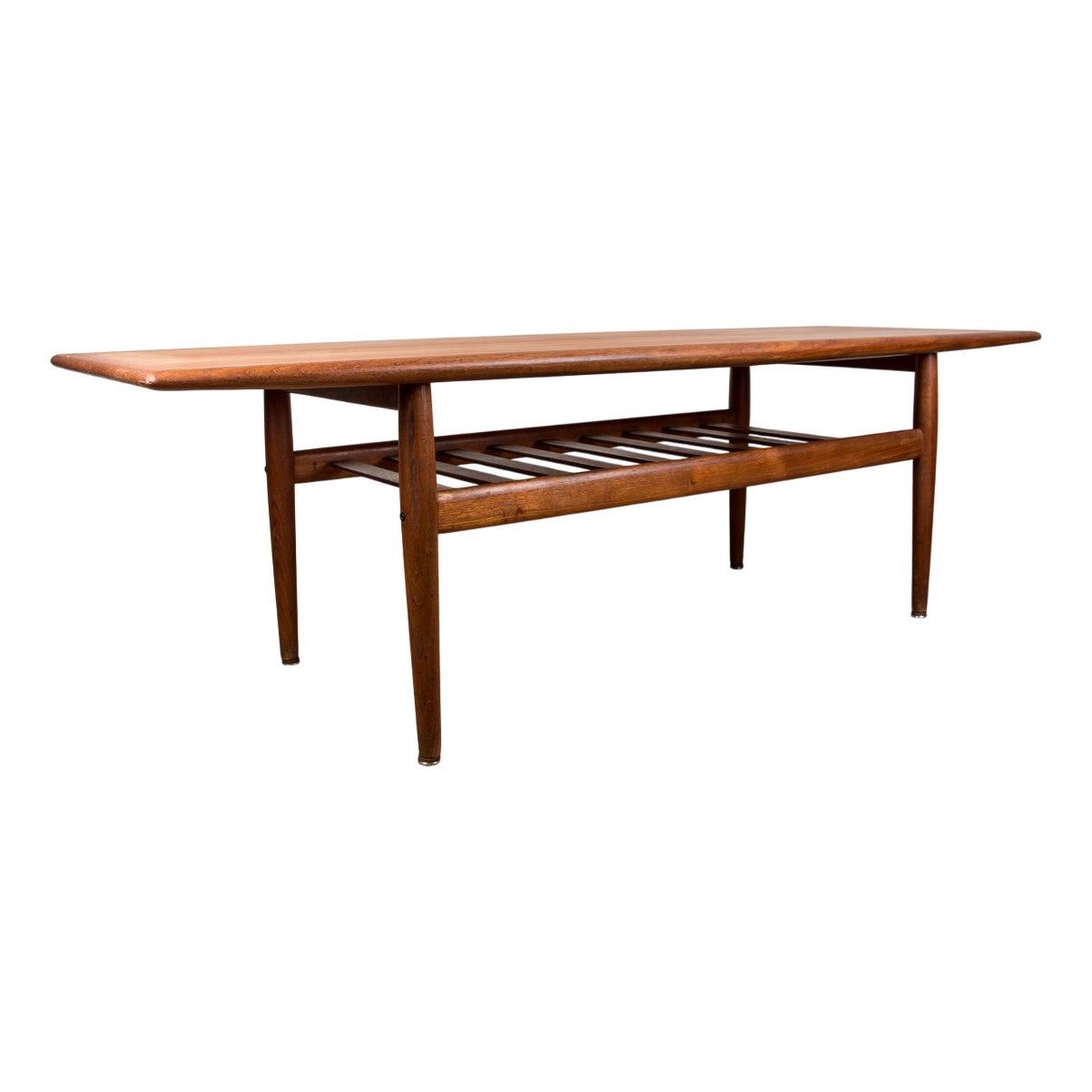 Large Danish Teak Coffee Table with Two Levels by Grete Jalk for ...