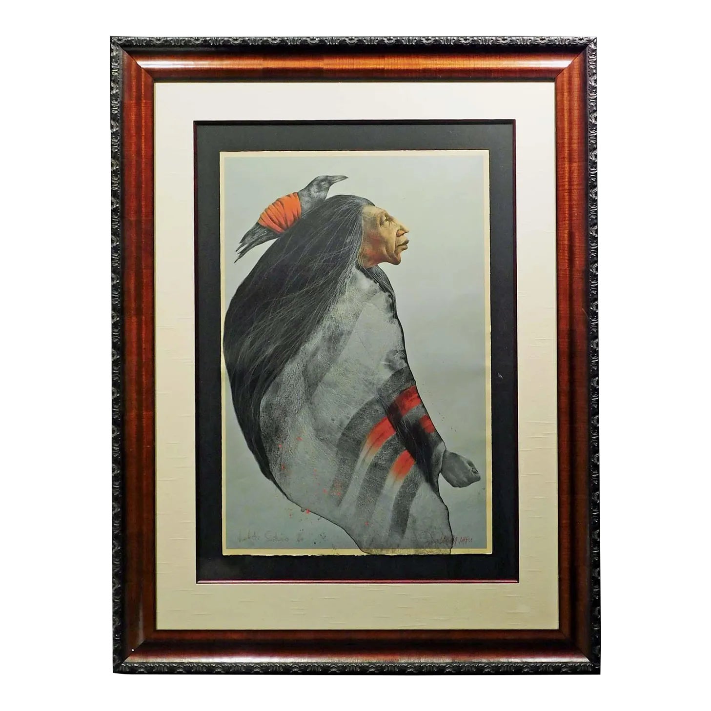 Frank Howell "Lakota Sisters"custom Framed Hand Signed Lithograph ...