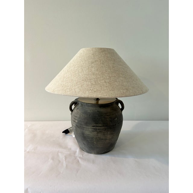 Vintage Water Pot Table Lamp | Chairish