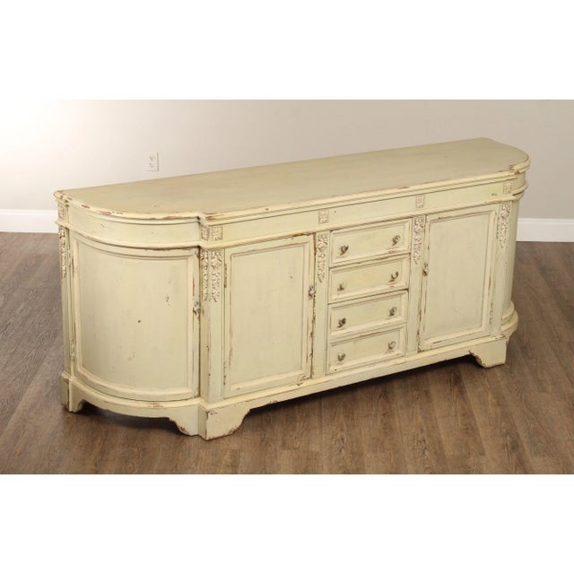 Habersham Plantation French Style Distress Painted 'Pompeii' Sideboard ...