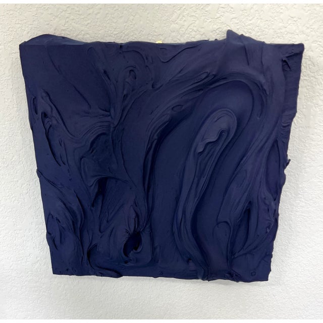 Midnight Blue Excess | Chairish