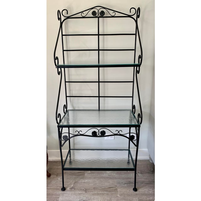 1960s Vintage Mid Century Modern Russell Woodard Style Wrought Iron ...