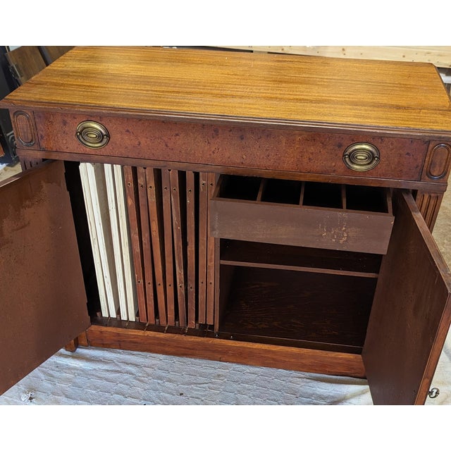 1950's Saginaw Expandable Buffet Table | Chairish