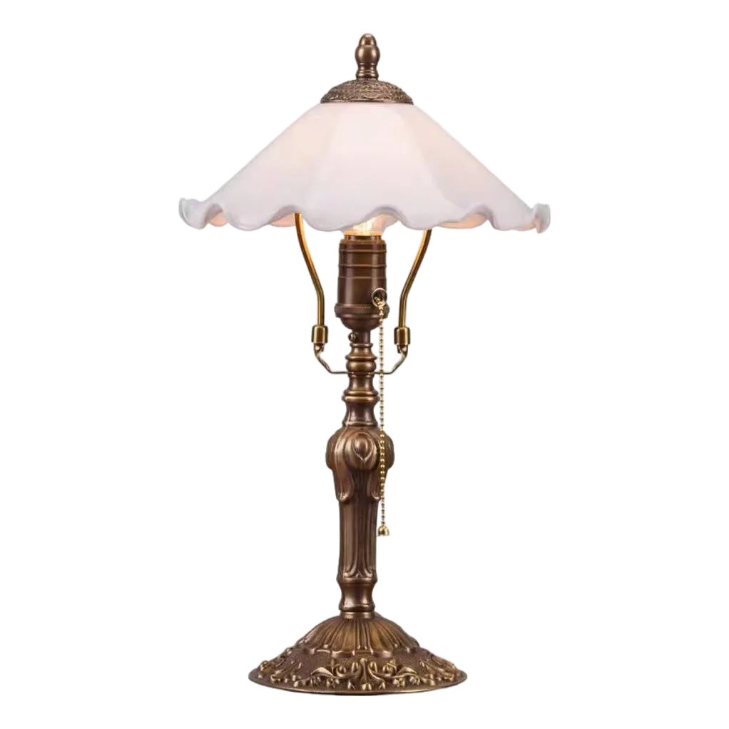 Soft Shade Retro Copper Lamp | Chairish