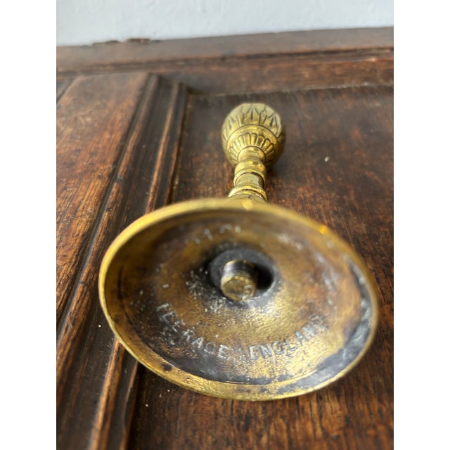 Vintage English Peerage Brass Candlesticks | Chairish