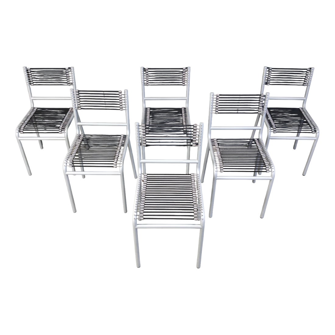 Sandow Dining Chairs from Rene Herbst, 1980s, Set of 6 | Chairish