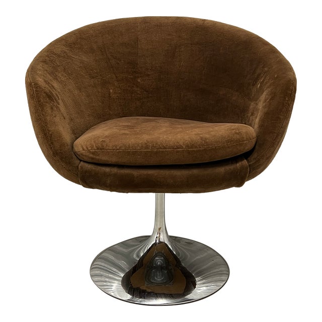 Mid Century Overman Pod Chair | Chairish