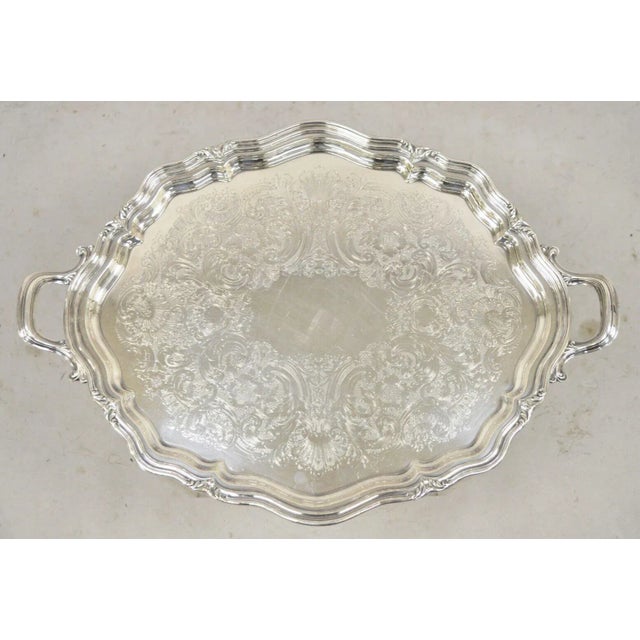 Antique Reed & Barton Winthrop Silver Plate Art Nouveau Floral Repousse ...