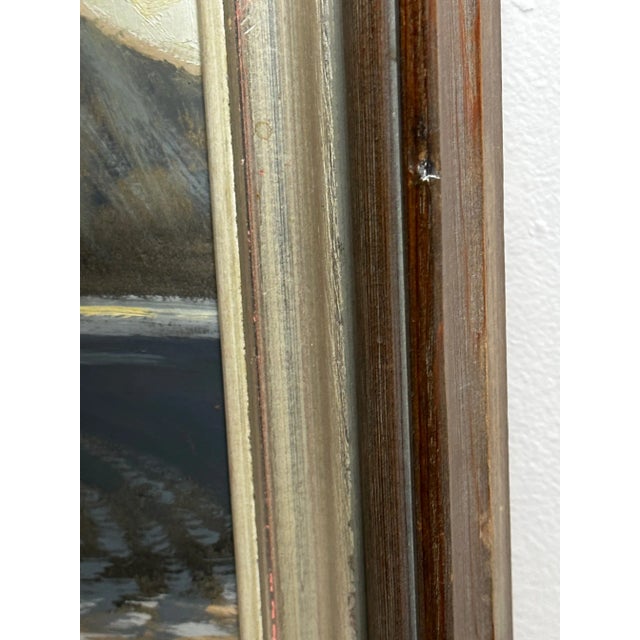 1980's Scottish Highlands Oil Painting of Beinn Bhàn Loch Levan by ...