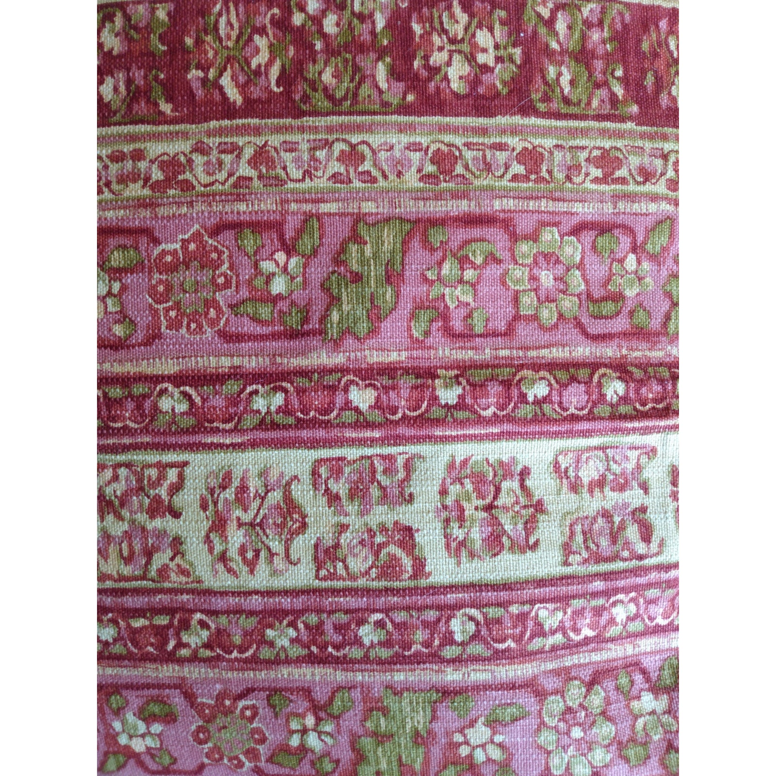 A. Ramm Drapery Fabric, Tabriz Pattern | Chairish