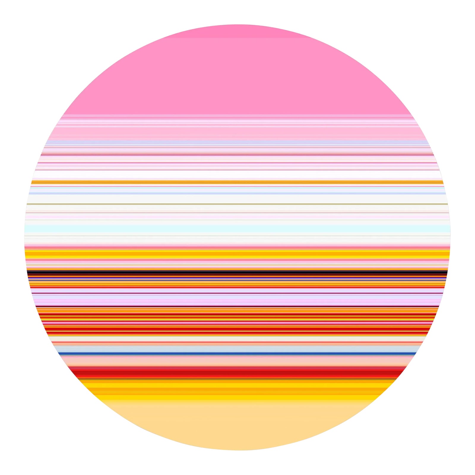 Contemporary Abstract Chromogenic Metallic Print Diasec Face-Mounted 4 ...