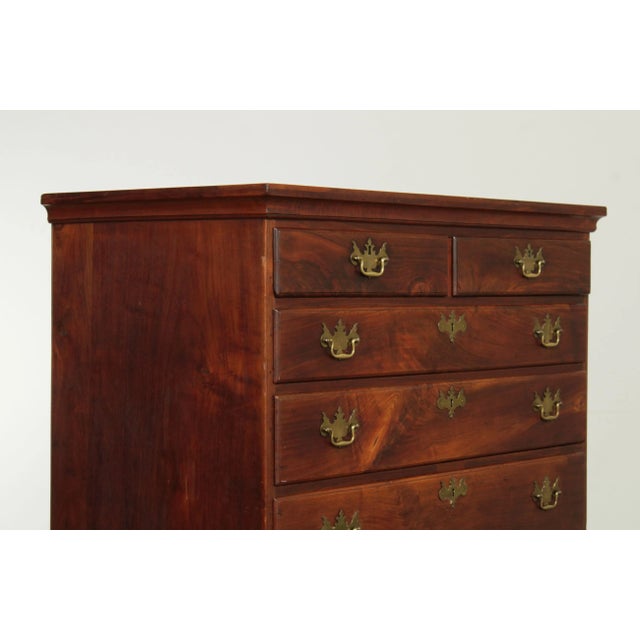 Chippendale Style Antique 18th Century Walnut Chippendale Style High ...