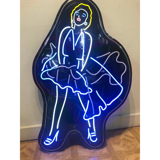Marilyn Monroe Vintage Neon Sign | Chairish