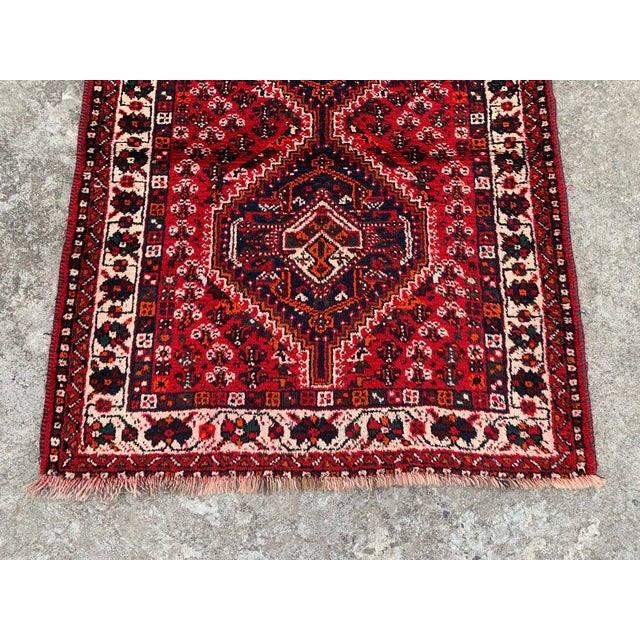 Beautiful Persian Style Handmade Authentic Area Rug | Chairish