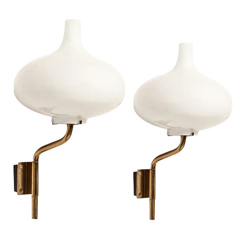 Michela Wall Lights by Annig Sarian for Adrasteia, Set of 2 | Chairish