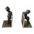 1970s Italian Bookends in Bronze Depicting Little Girl and Little Boy ...