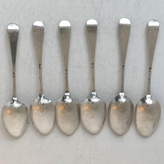 18th Century Set of Six English Thomas Woodhouse George III Sterling ...