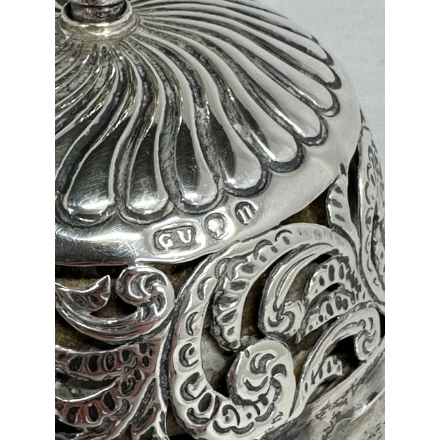 Late 19th Century George Unite Silversmith Victorian Silver Call Table ...