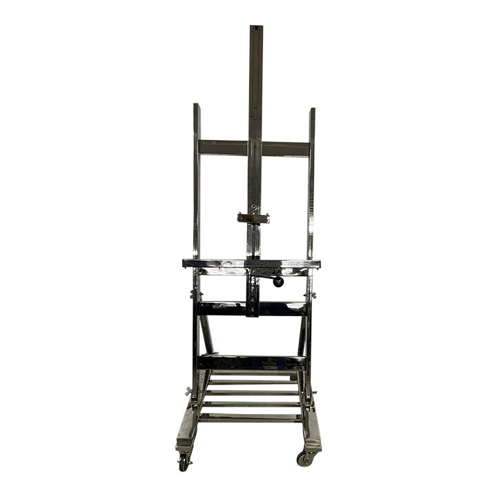 Vintage Chrome Easel Restoration Hardware | Chairish