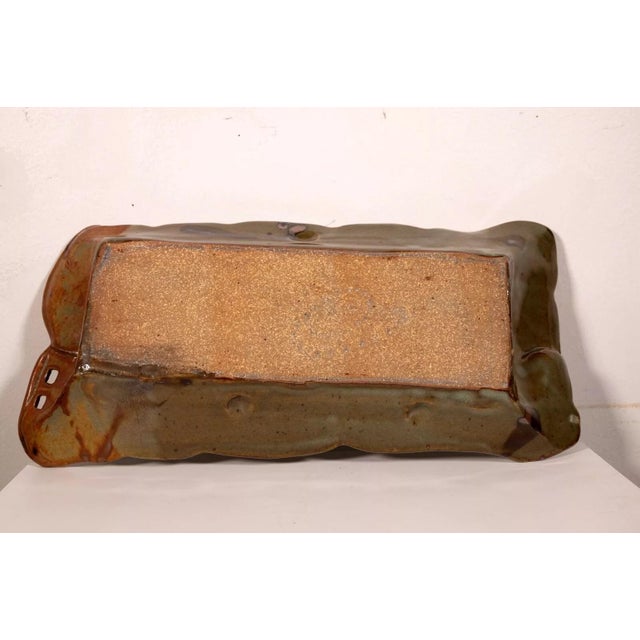 John Glick Mid Century Modern Earthtone Glazed Ceramic Signed Tray ...