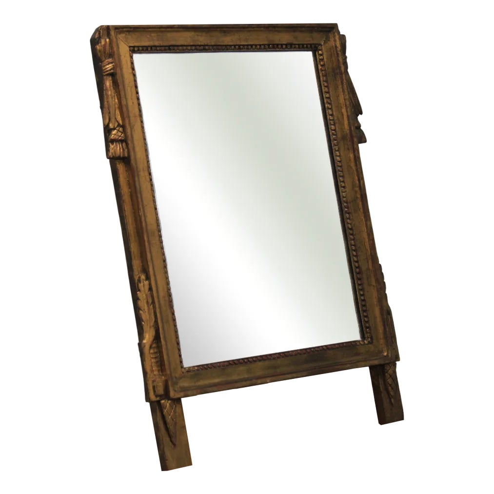 Antique Gold Frame Mirror, 1890s | Chairish