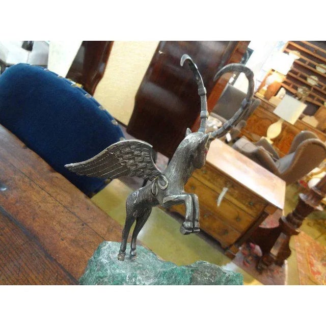 Late 20th Century Figurative Mythological Winged Sculpture | Chairish