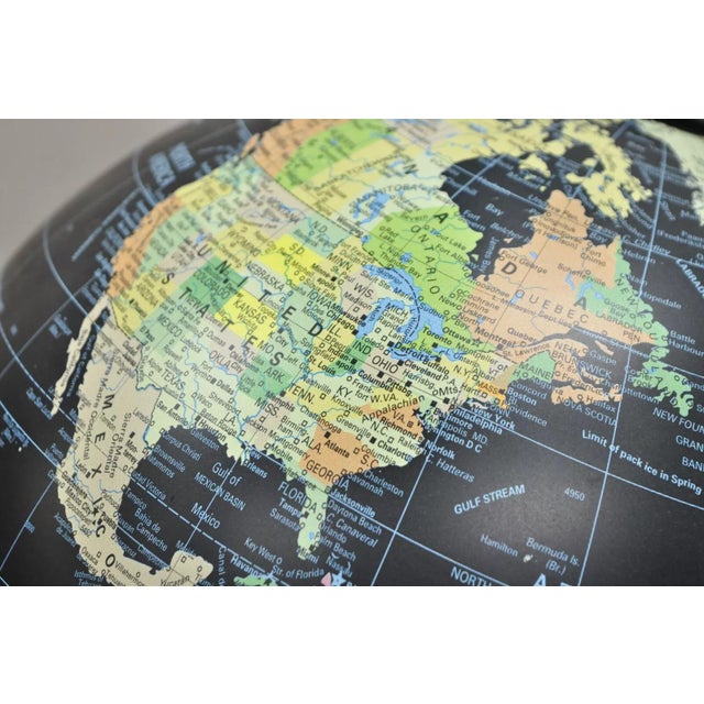 Vintage Replogle Starlight Series 12 Inch Illuminated Table Top World ...