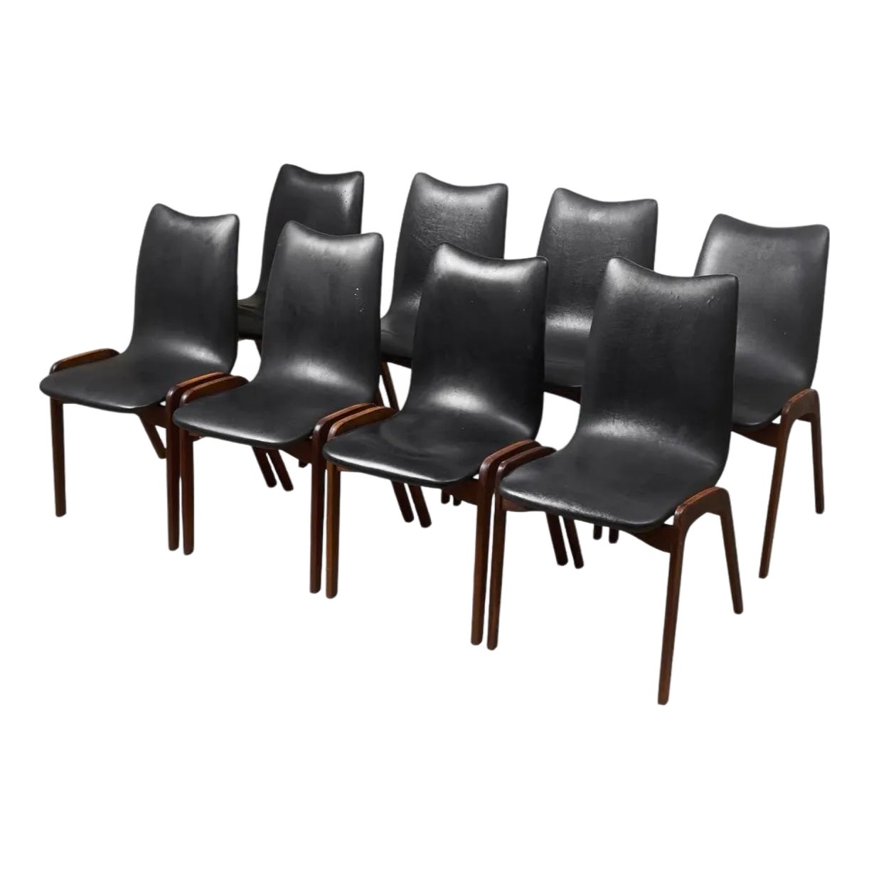 Vintage Chet Beardsley for California Living Designs Set of Eight Mid ...
