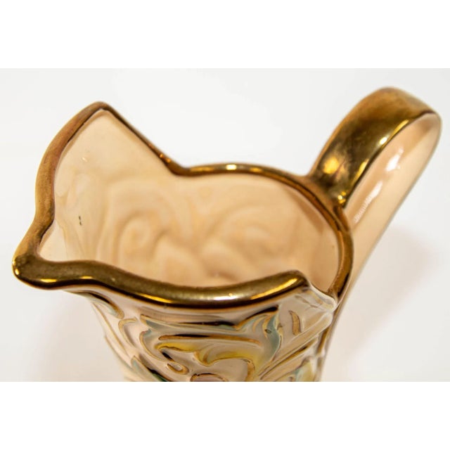 Vintage Wade Ceramic Gothic Pattern Glazed Vase in Pastel Colors Made ...