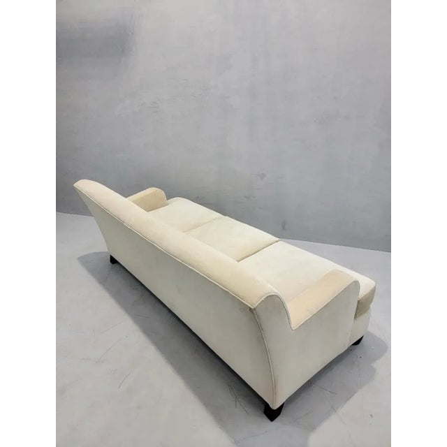 1970s Vintage English Style Sofa by Barbara Barry Oval Collections for Henredon | Chairish