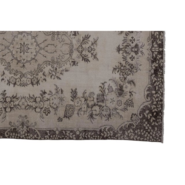 Hand Knotted Wool Turkish Sparta Rug 6'4'' X 9'11'' | Chairish