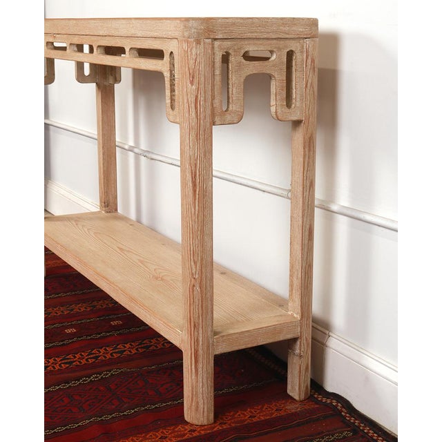 Reclaimed Pine Console Table | Chairish