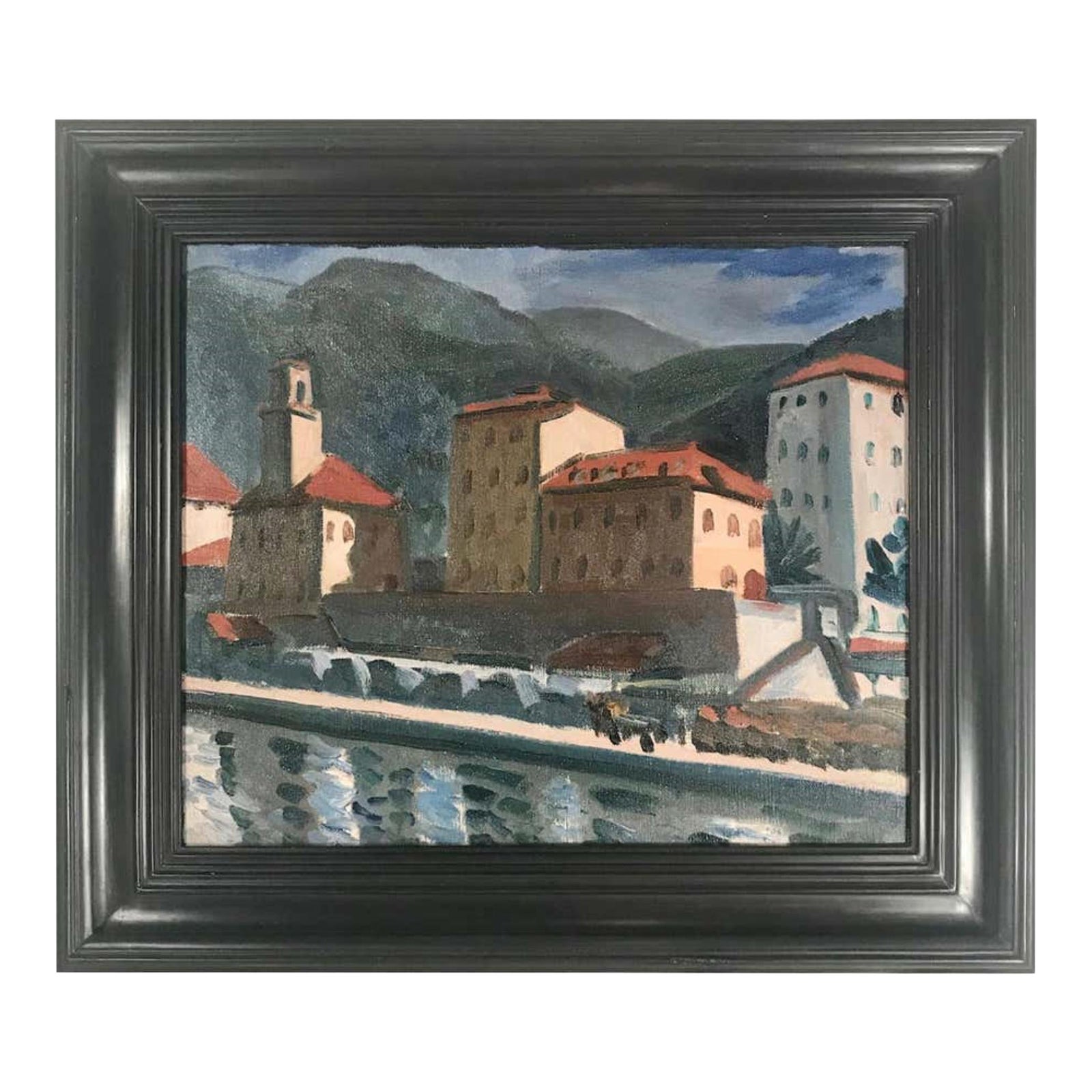 French Impressionist Fauvist Oil Painting by Paul Lucien Maze | Chairish