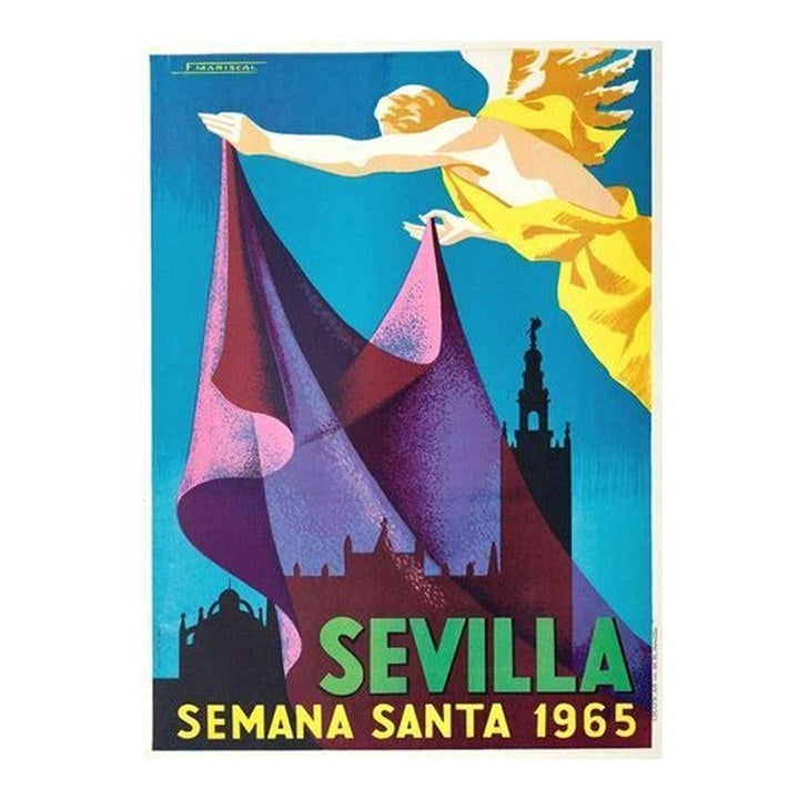 Sevilla - Semana Santa 1965 Poster | Chairish