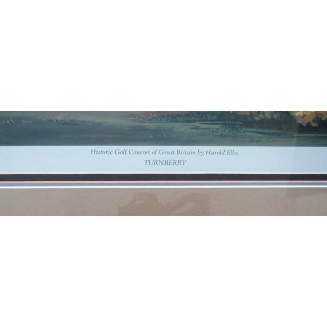 Pair of Harold Ellis Framed Prints Historic Golf Courses of Great ...