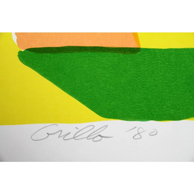 "Guitarra", John Grillo Serigraph | Chairish