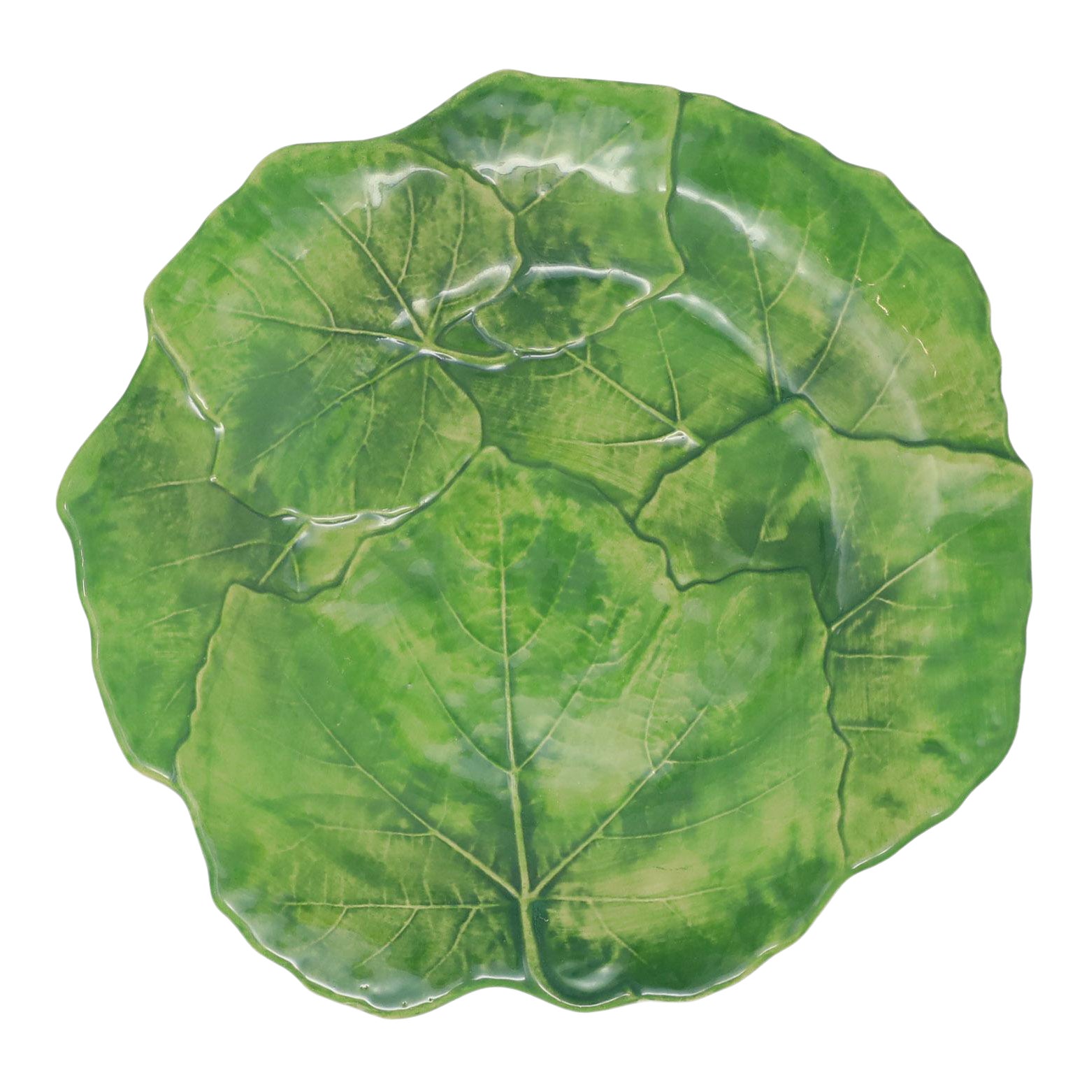 Vietri Foglia Stoneware Salad Plate from Kenneth Ludwig Home | Chairish