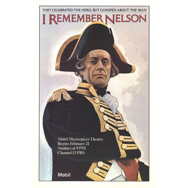 1981 Paul Davis 'I Remember Nelson' Contemporary Offset Lithograph ...