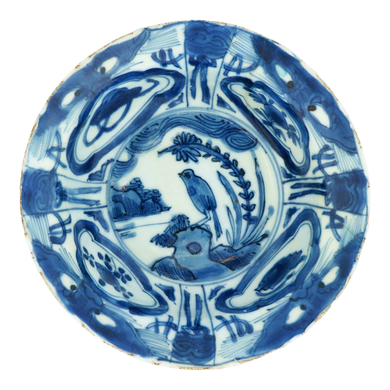 Chinese Ming Wanli Kraak Ware Bowl 16th Century | Chairish