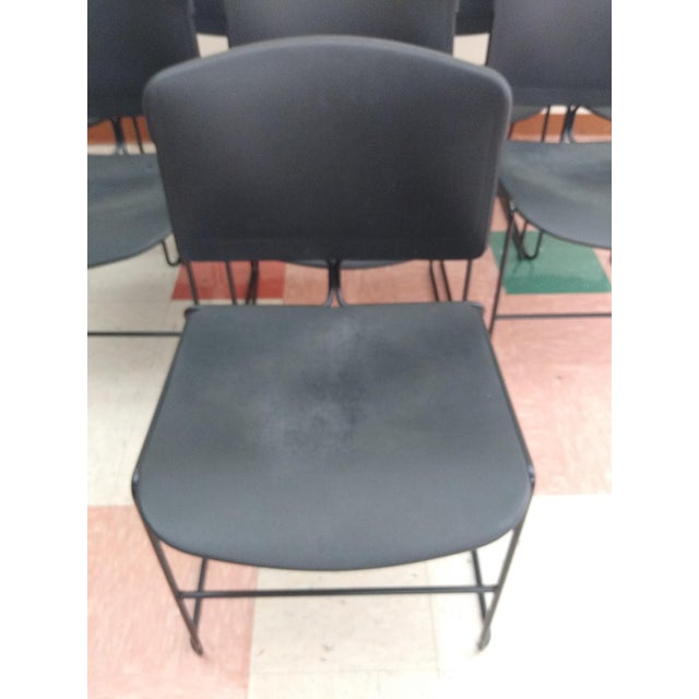 Steelcase Max Stacker Stacking Chairs - Set of 4 | Chairish