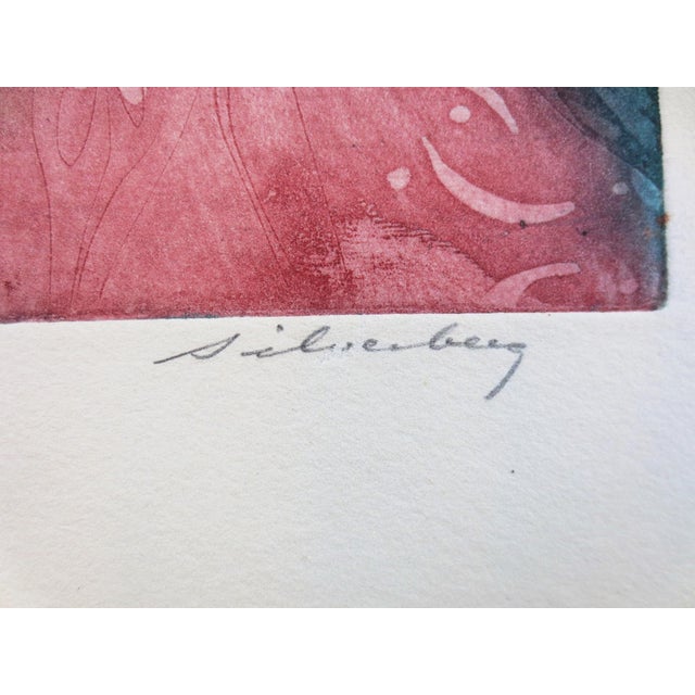 1990s "Retour De La Chasse" David Silverberg Etching Numbered 59/120 | Chairish