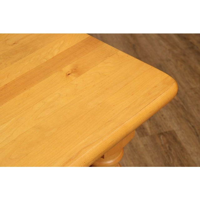 Farmhouse Style Solid Maple Dining Table | Chairish