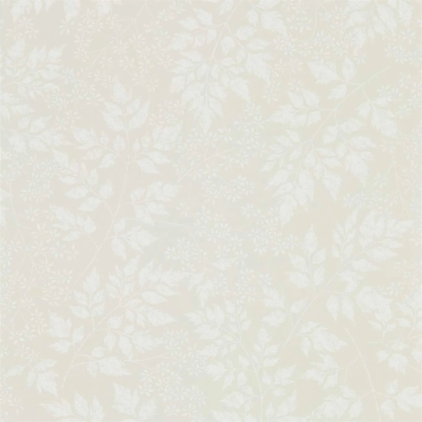 Sanderson Spring Leaves Wallpaper in Flint | Chairish