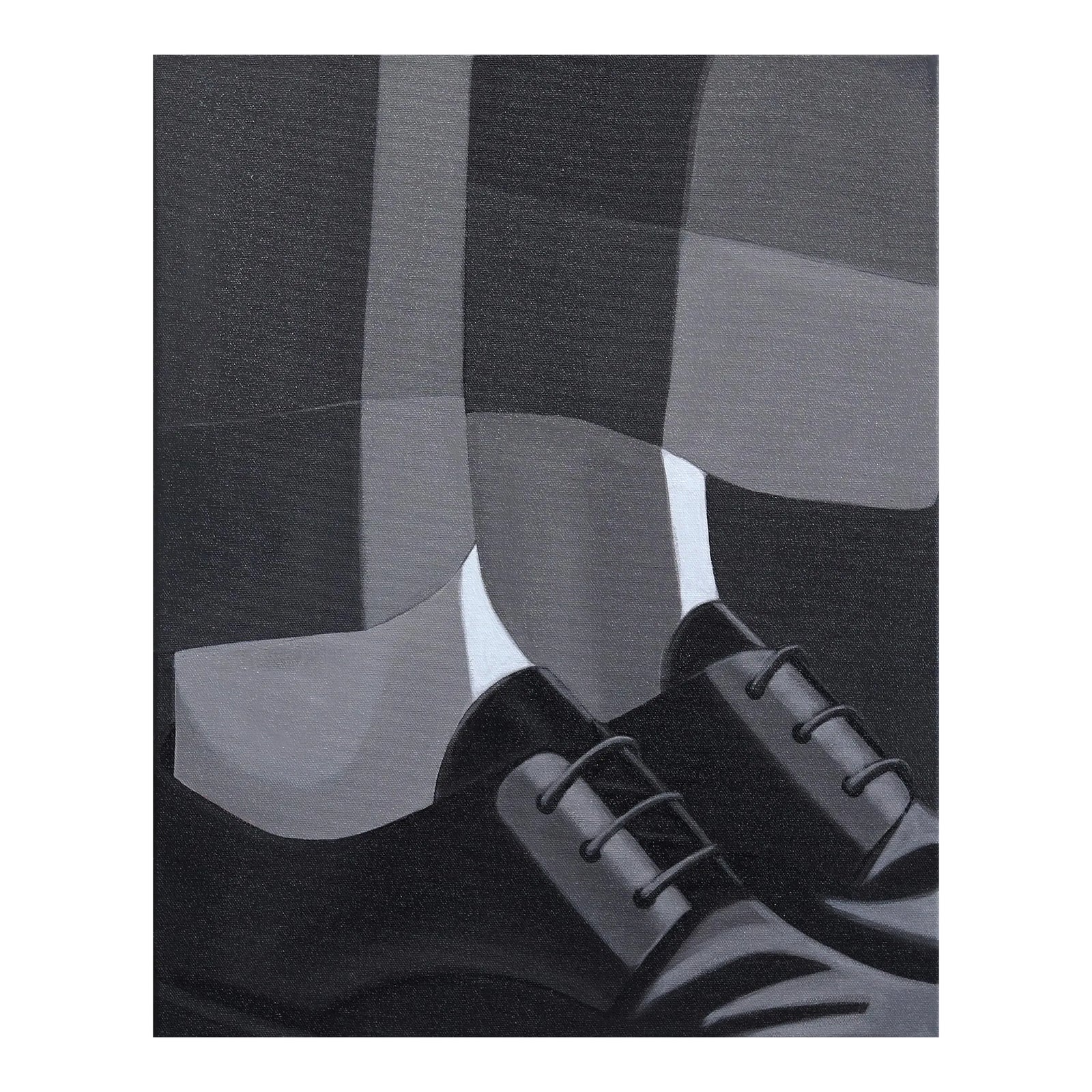 "The White Socks" Original Artwork by Darwin Estacio Martinez | Chairish