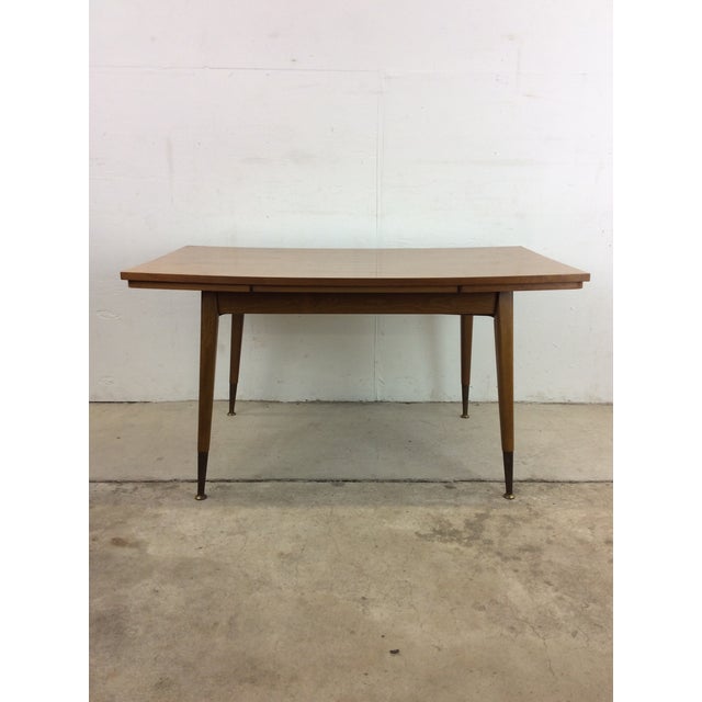 Mid Century Modern Small Draw Leaf Table | Chairish