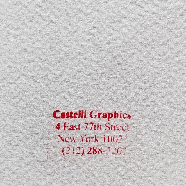 1980s Original Roy Lichtenstein "Forms in Space" Limited Edition ...