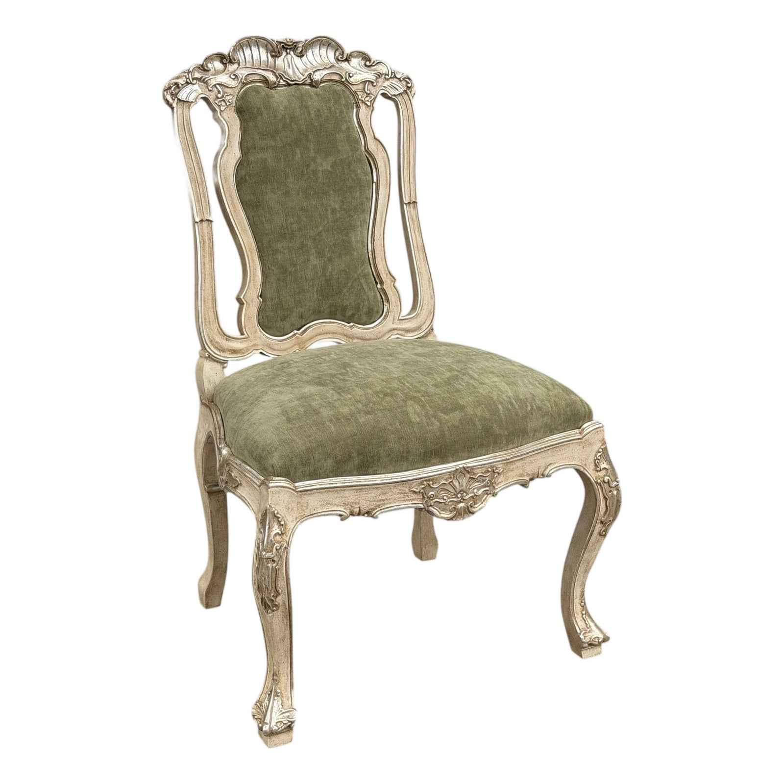 18th C Style Rococo Giltwood Side Chair by Randy Esada Designs | Chairish