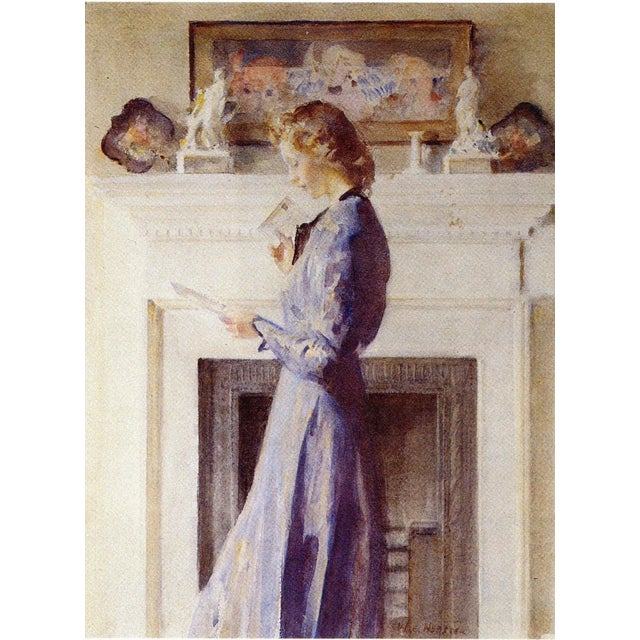 Morning Post by Walter Webster Reproduction Print | Chairish