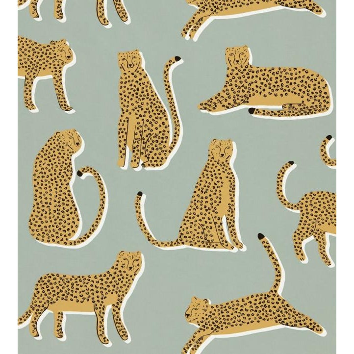 Lionel Wallpaper - Stone - Sample | Chairish